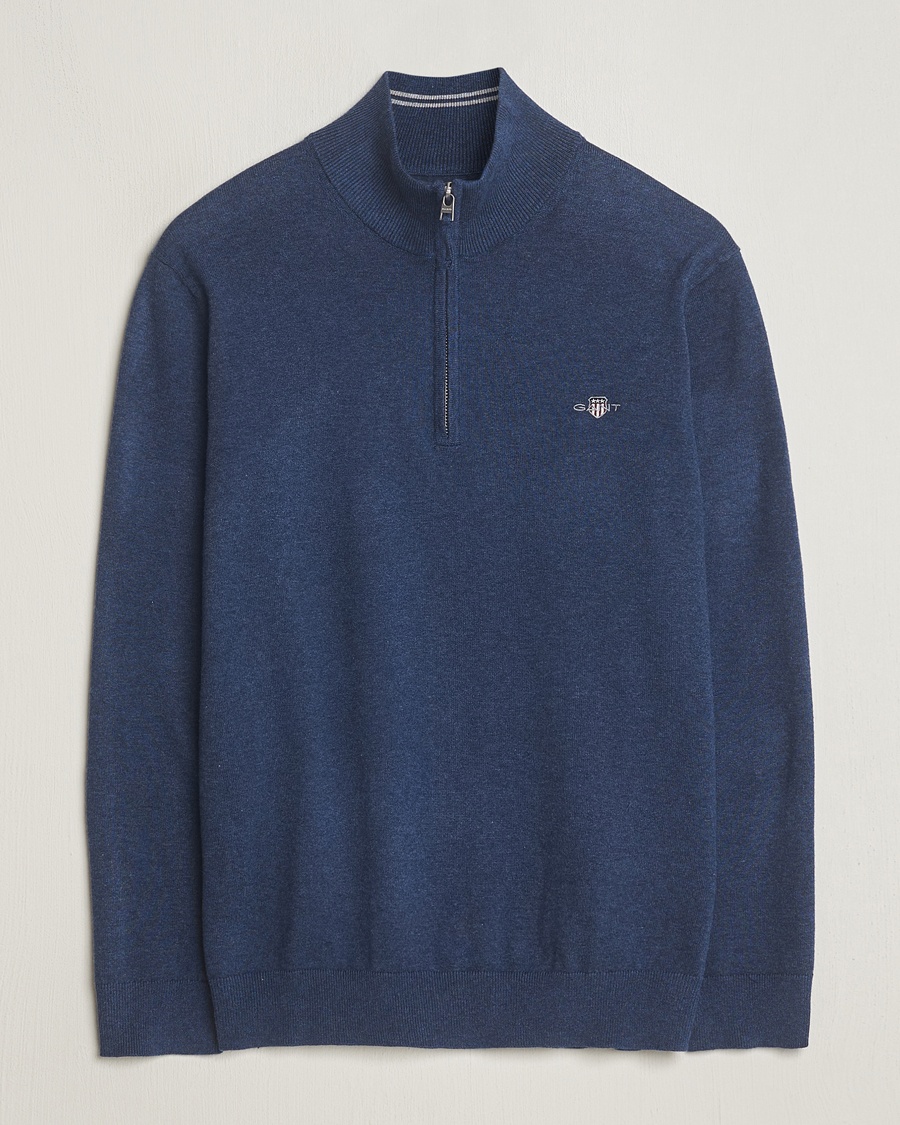 GANT Sherpa Fleece Full Zip Dark Cactus hos CareOfCarl.no