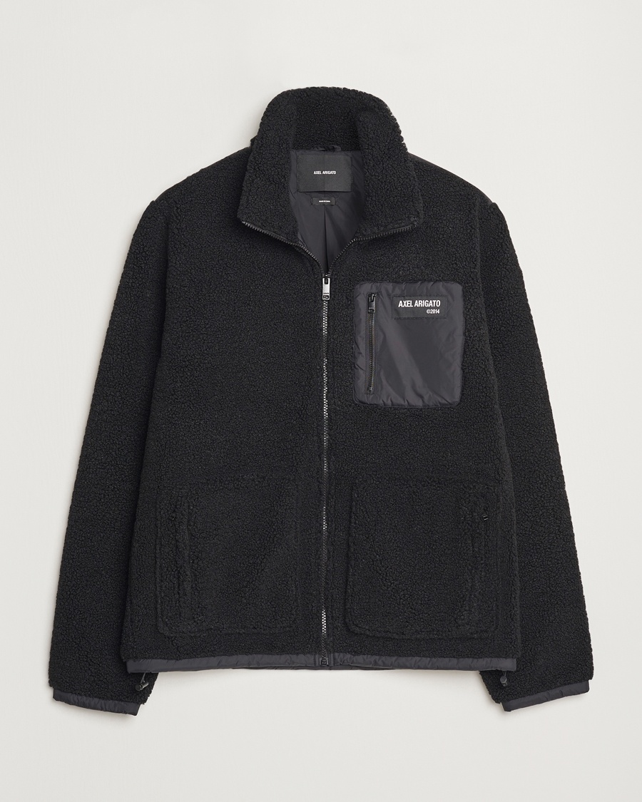 GANT Sherpa Fleece Full Zip Dark Cactus hos CareOfCarl.no