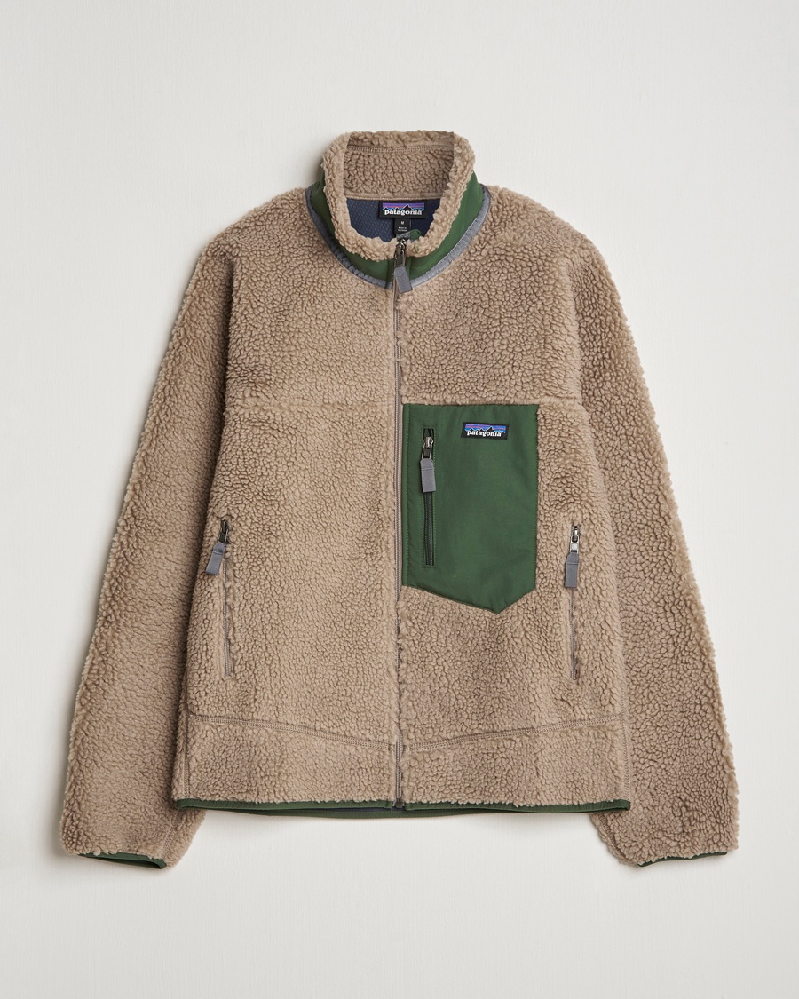 GANT Sherpa Fleece Full Zip Dark Cactus hos CareOfCarl.no