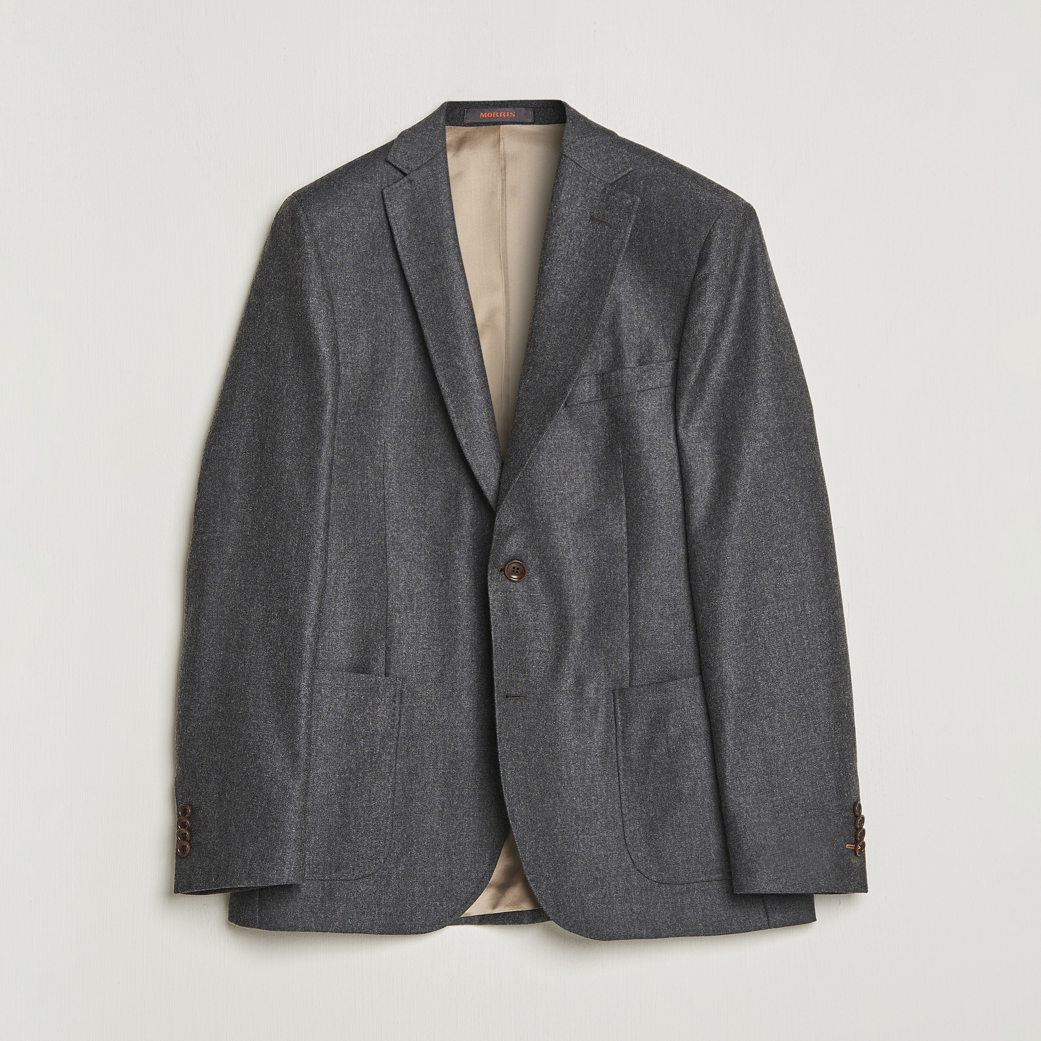 Morris Archie Flannel Blazer Grey hos CareOfCarl.no
