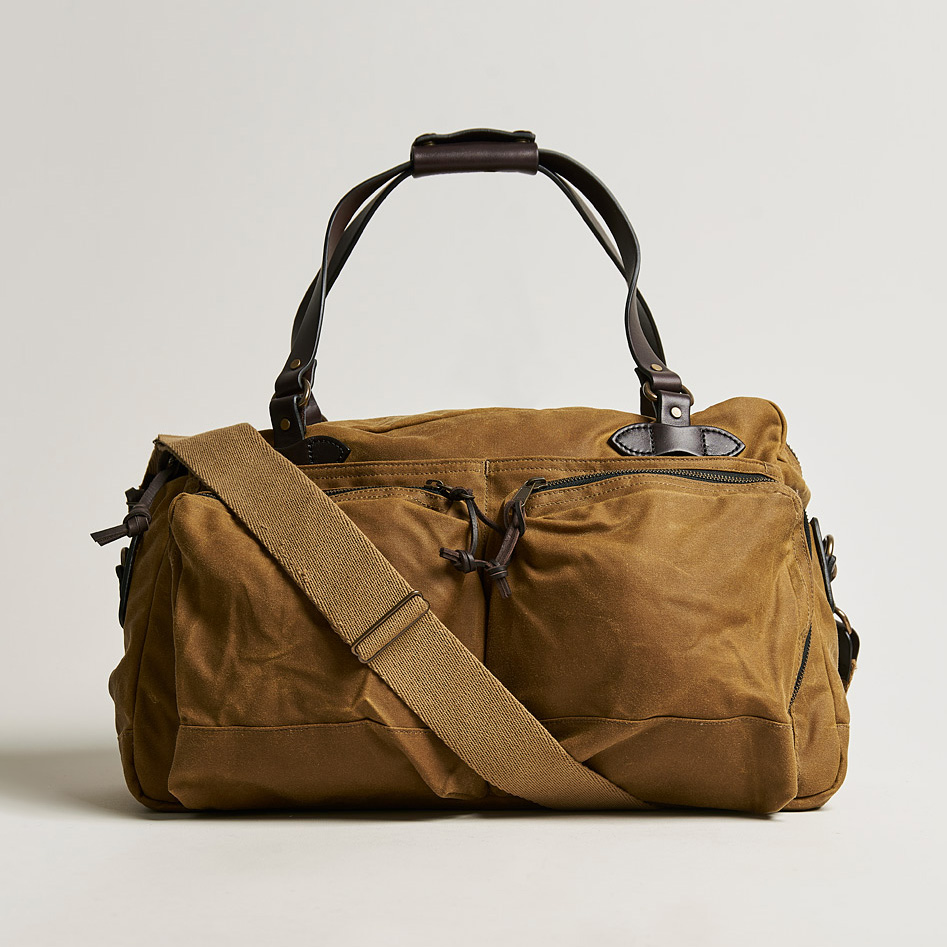 Filson 48-Hour Duffle Bag Dark Tan hos CareOfCarl.no