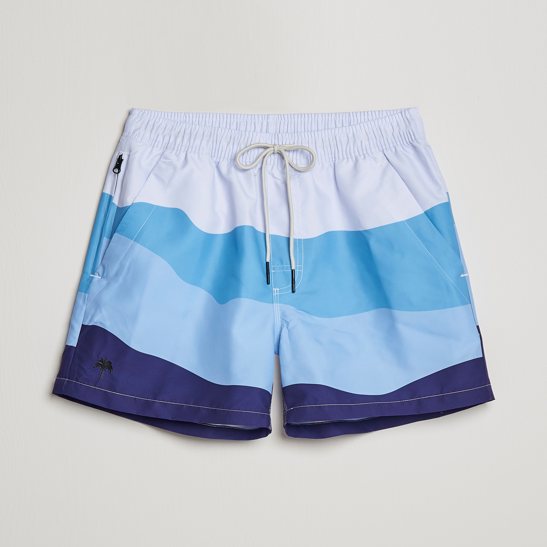 OAS Printed Swimshorts Ice Wave hos CareOfCarl.no