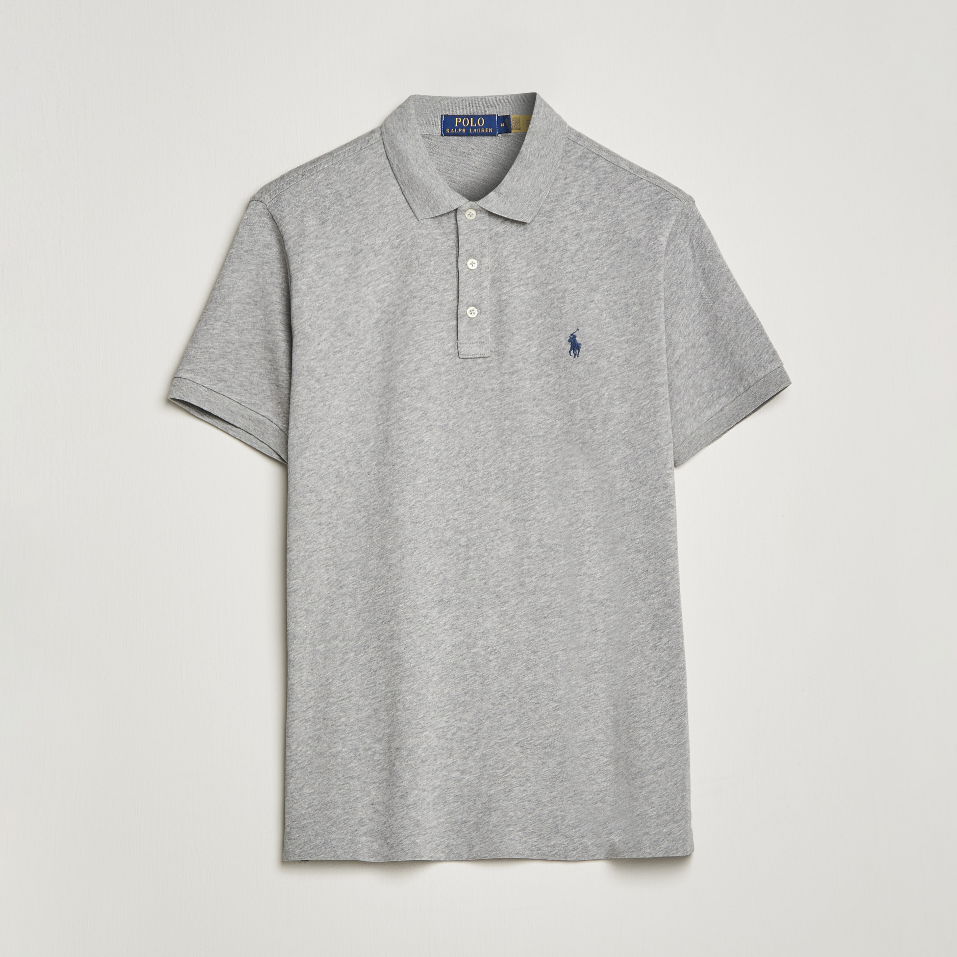 Polo Ralph Lauren Custom Fit Spa Terry Polo Andover Heather hos CareOfCarl.
