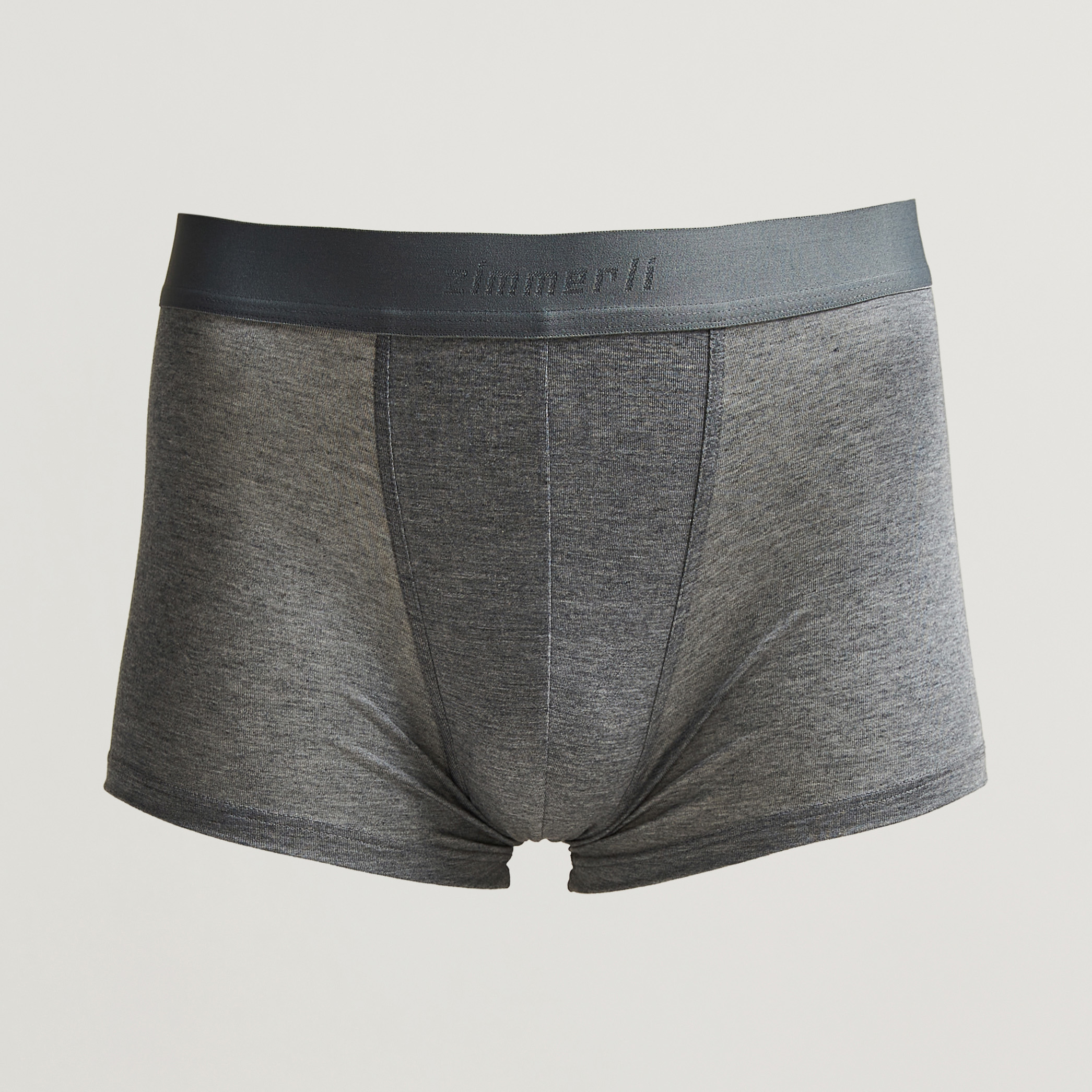 Zimmerli of Switzerland Micro Modal Boxer Briefs Grey Melange hos CareOfCar