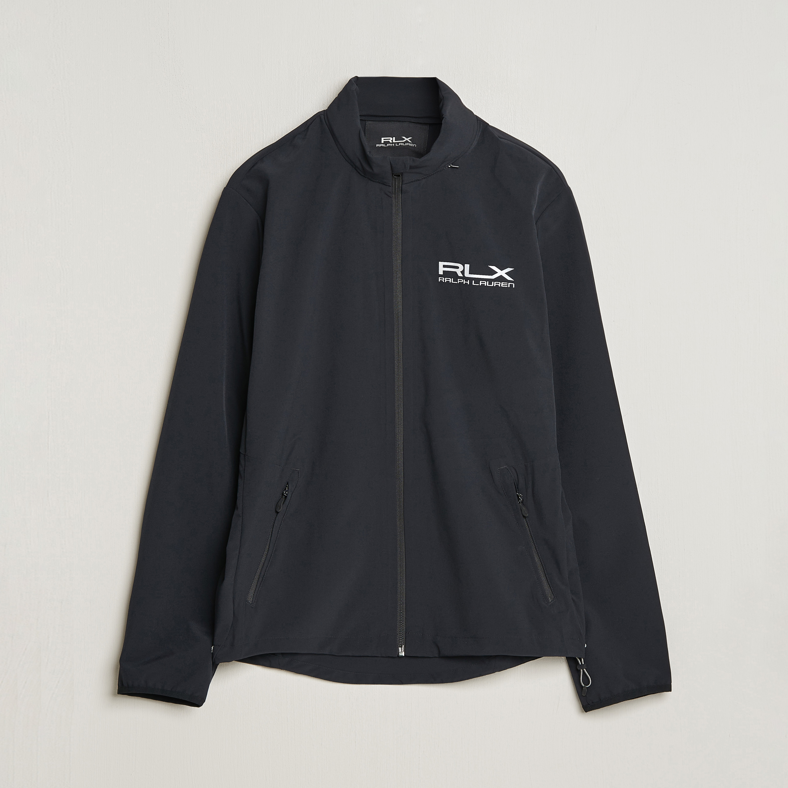 RLX Ralph Lauren Performance Hooded Jacket Polo Black hos CareOfCarl.no