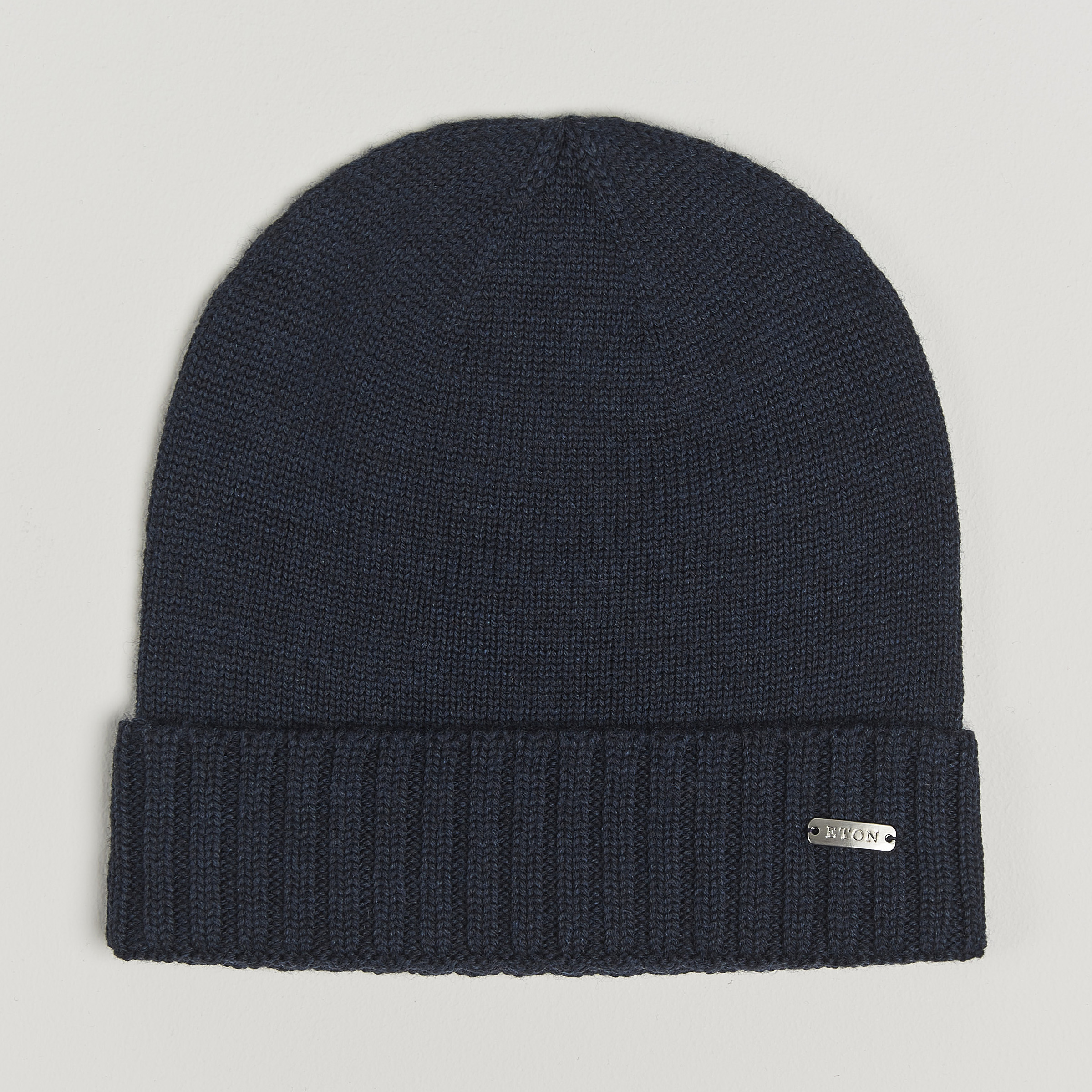 Eton Wool Beanie Navy Blue hos CareOfCarl.no