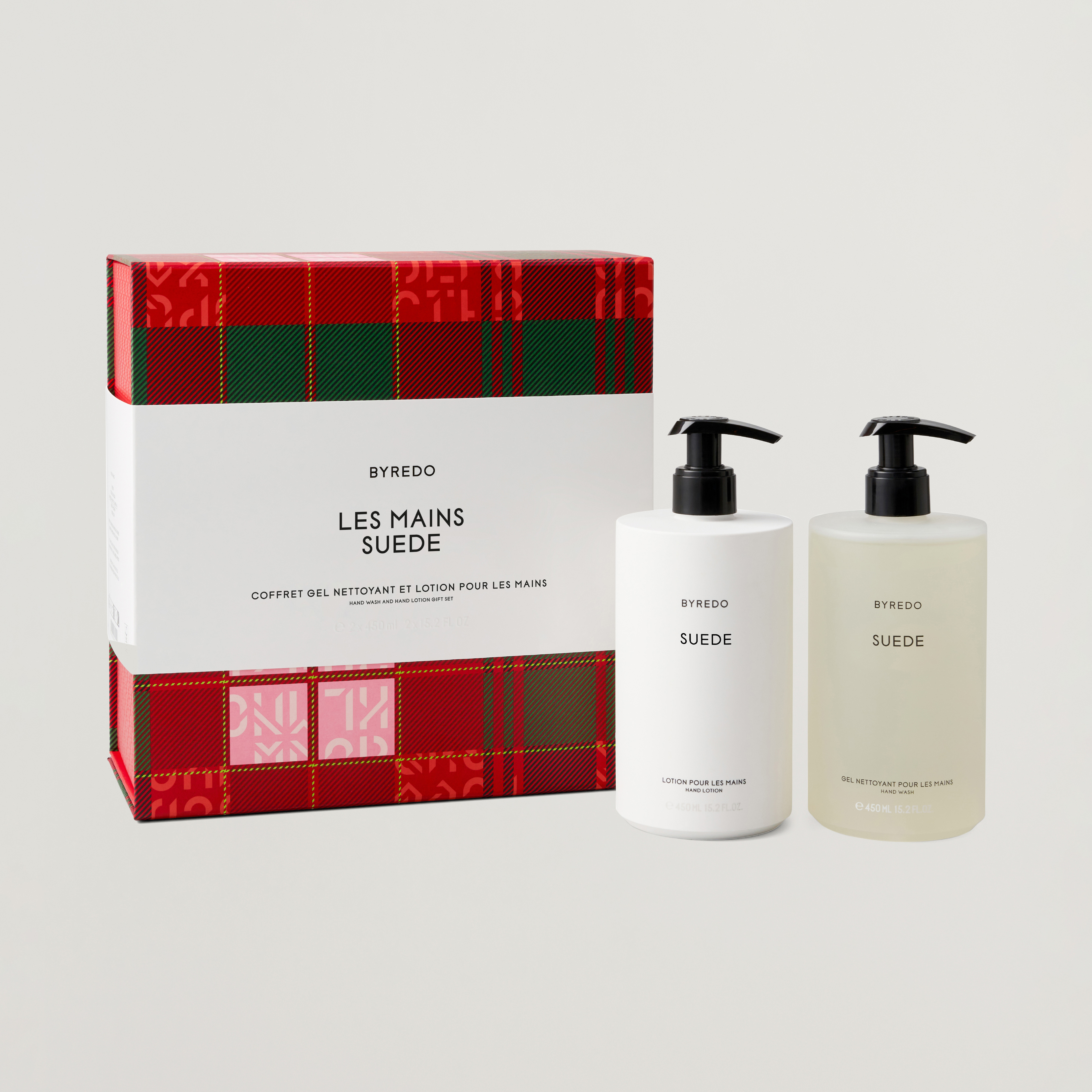 BYREDO Hand Care Gift Set 2x450ml Suede hos CareOfCarl.no
