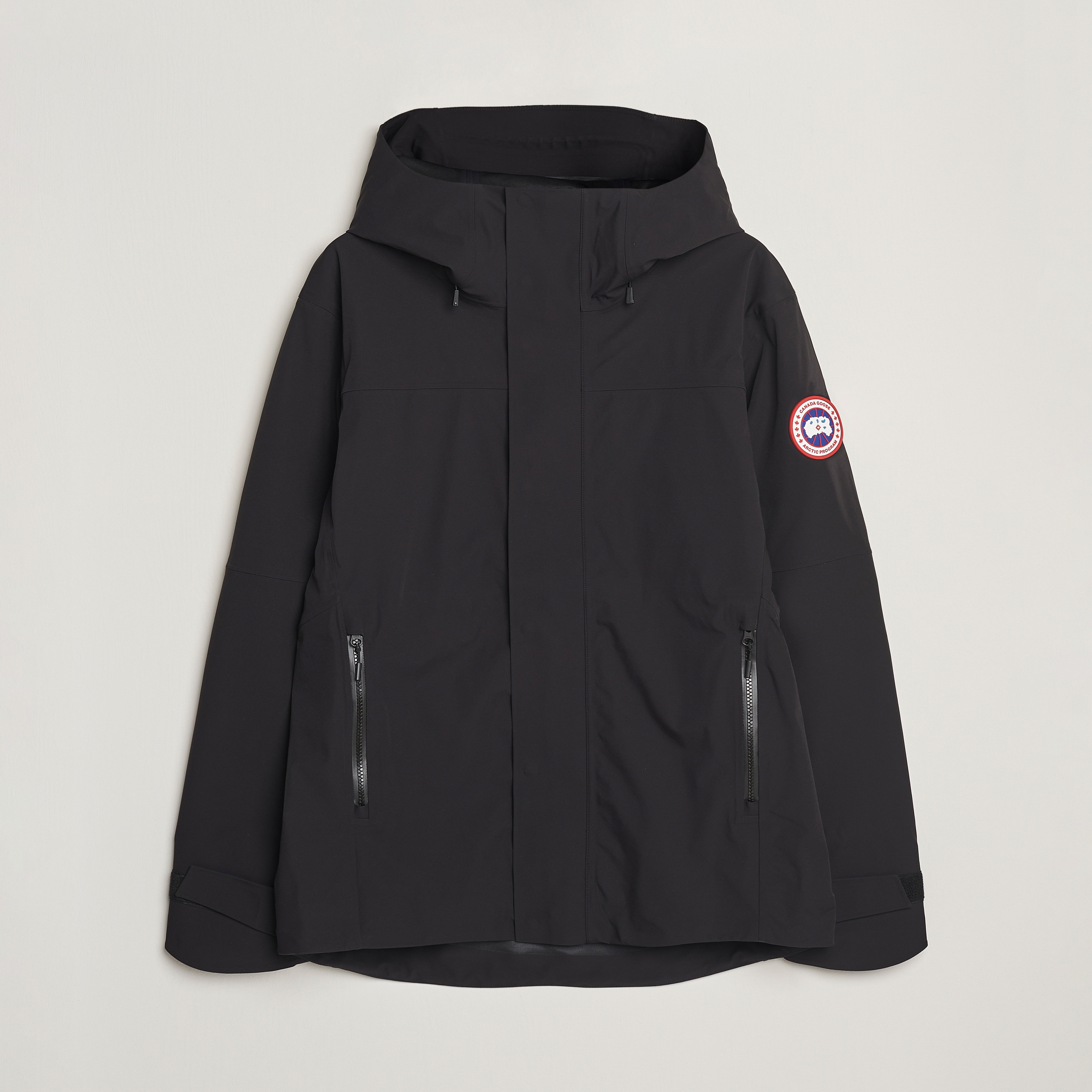Canada Goose Rupert Rain Jacket Black hos CareOfCarl.no
