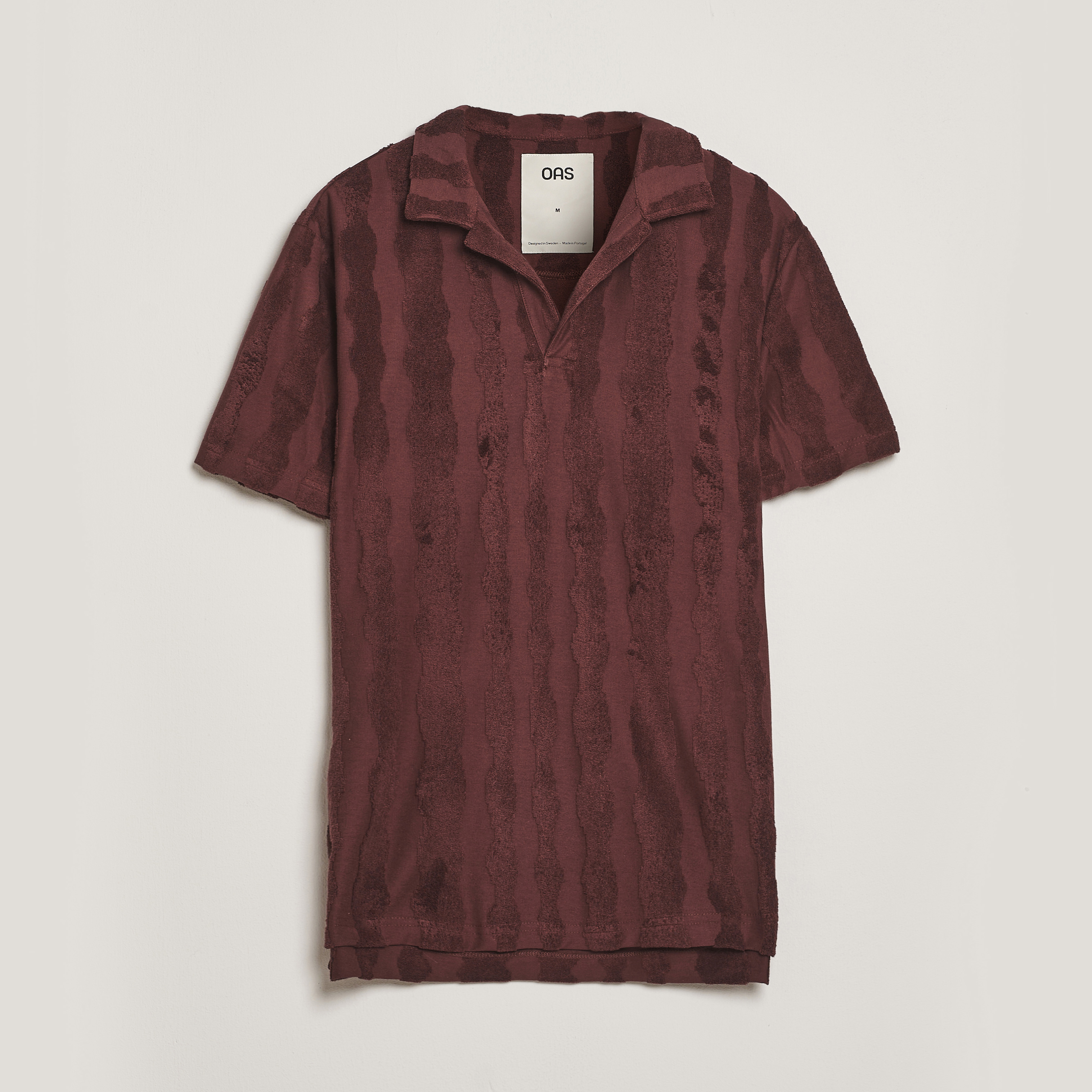 OAS Short Sleeve Terry Polo Totem hos CareOfCarl.no