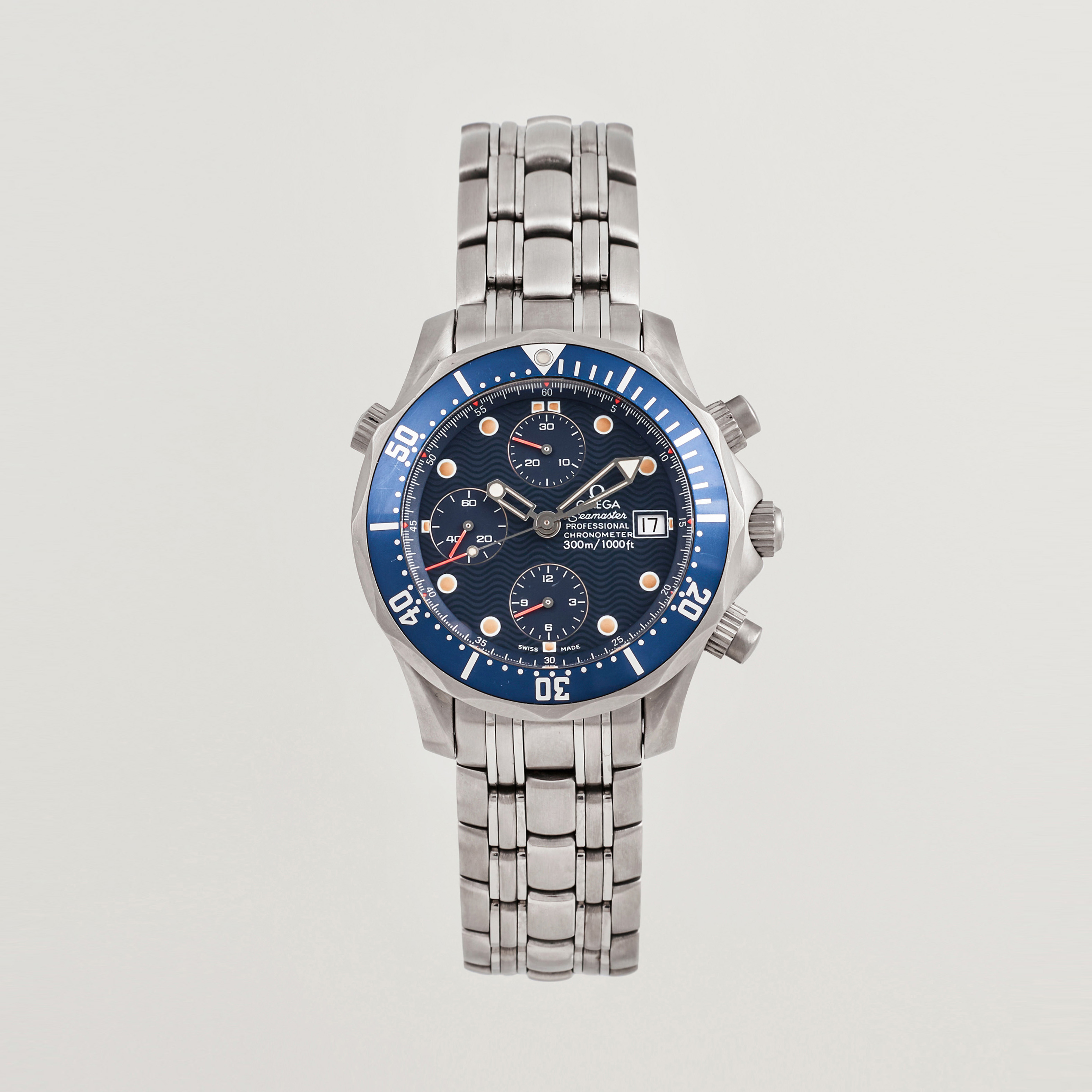 Omega Pre-Owned Seamaster SMP 300 Chrono Titan hos CareOfCarl.no