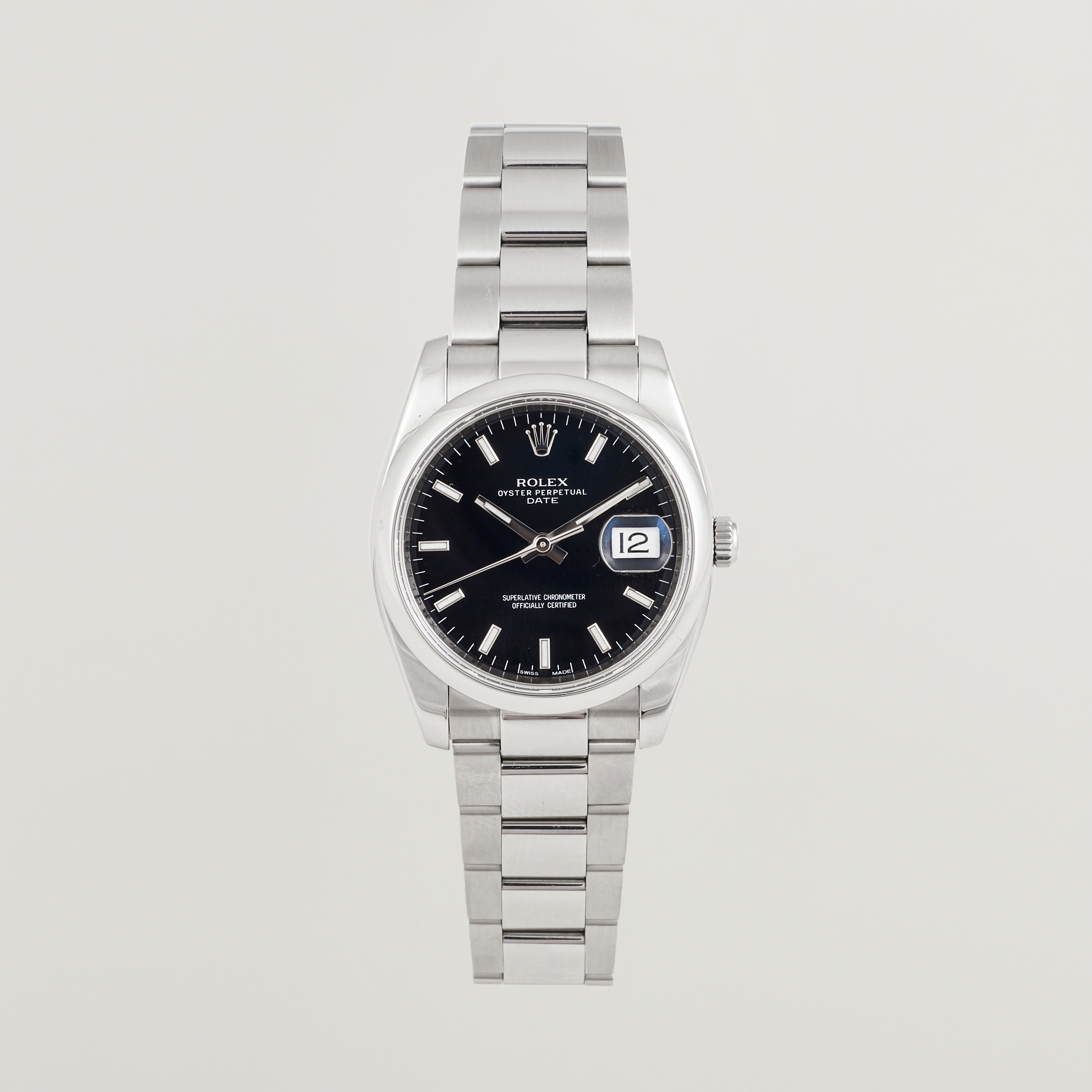 Rolex Pre-Owned OP Date 34 hos CareOfCarl.no