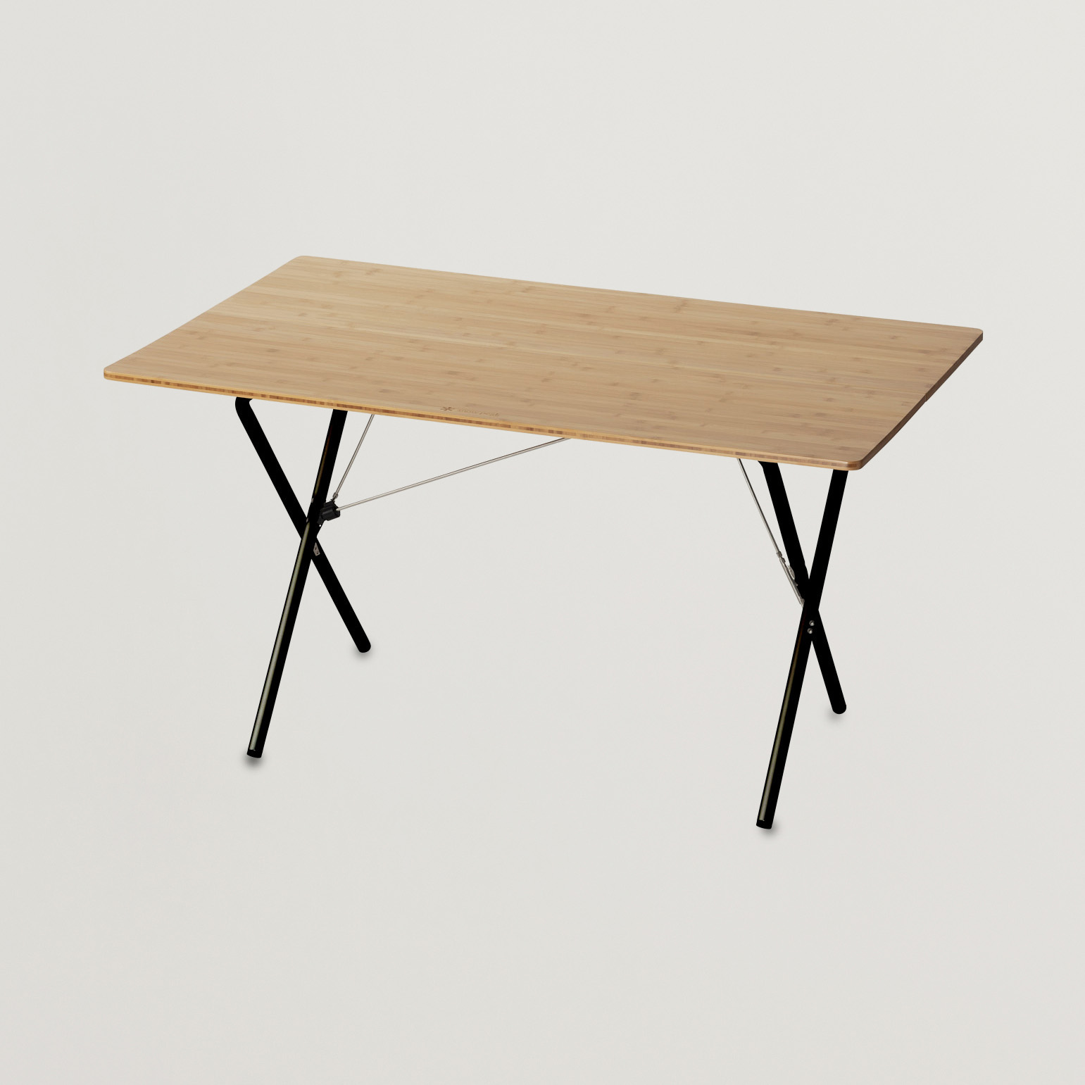 Snow Peak Single Action Table Large Bamboo hos CareOfCarl.no