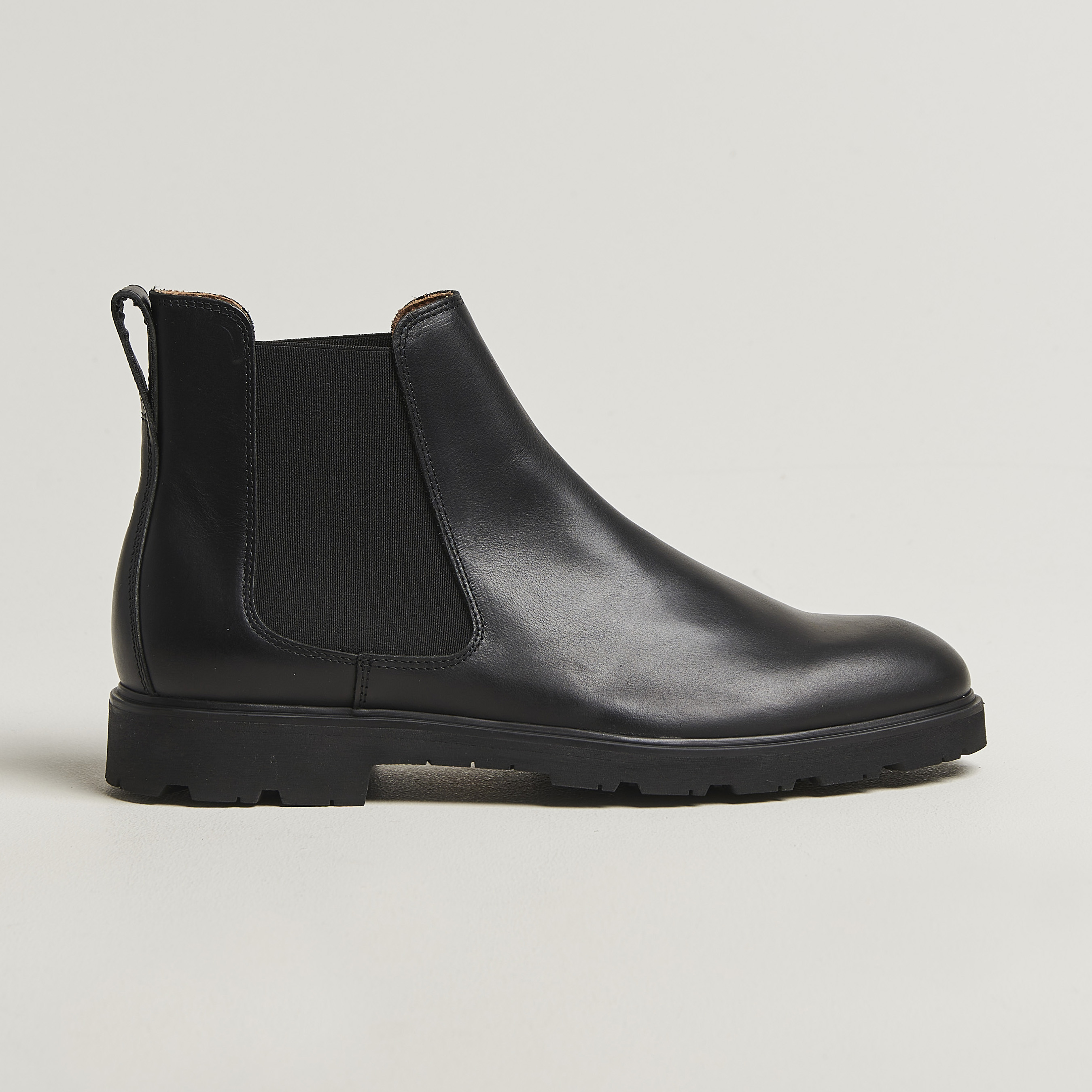 UBR Thunder Chelsea Leather Boot Black hos CareOfCarl.no