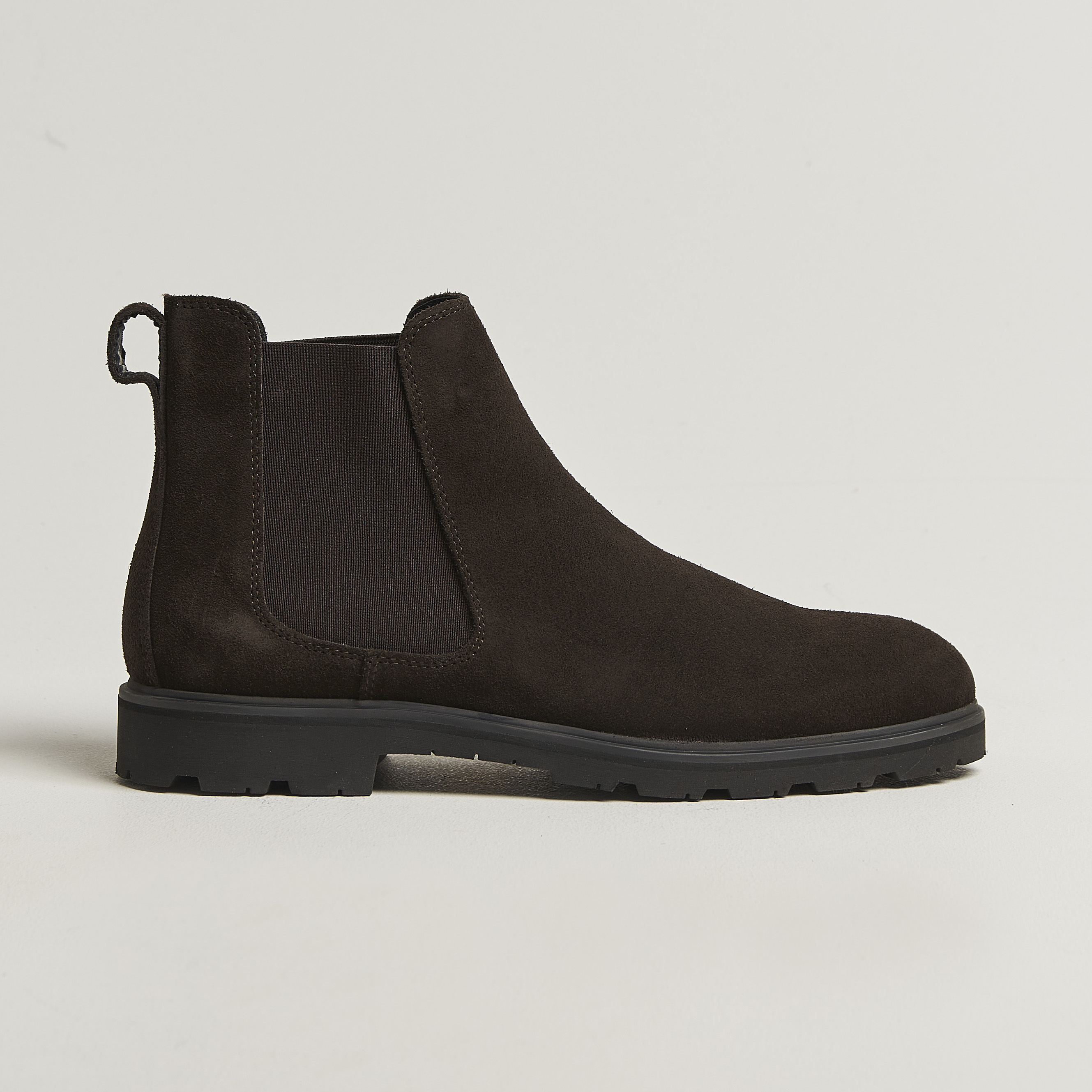UBR Thunder Chelsea Suede Boot Dark Brown hos CareOfCarl.no