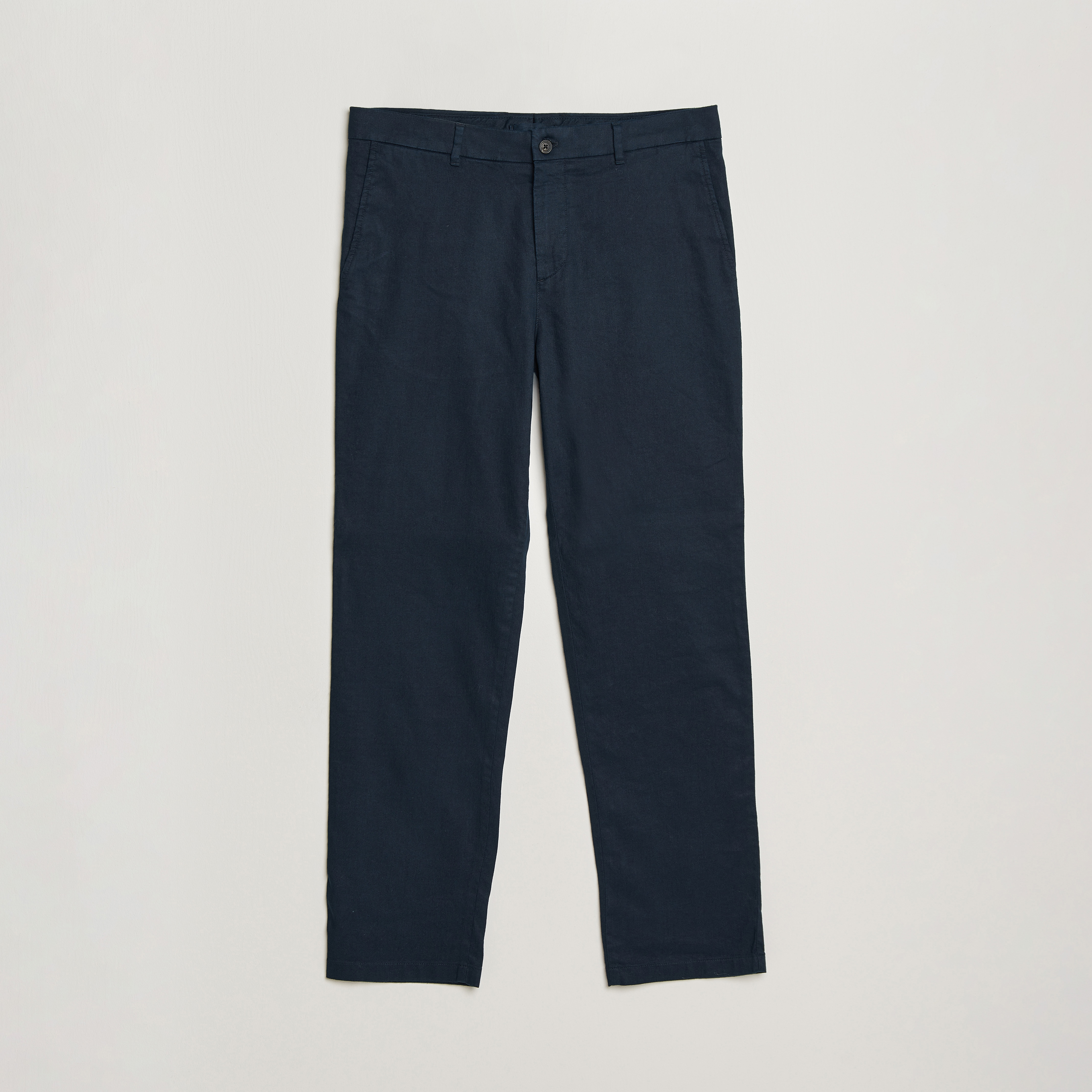 J.Lindeberg Logan Stretch Linen Pants JL Navy hos CareOfCarl.no