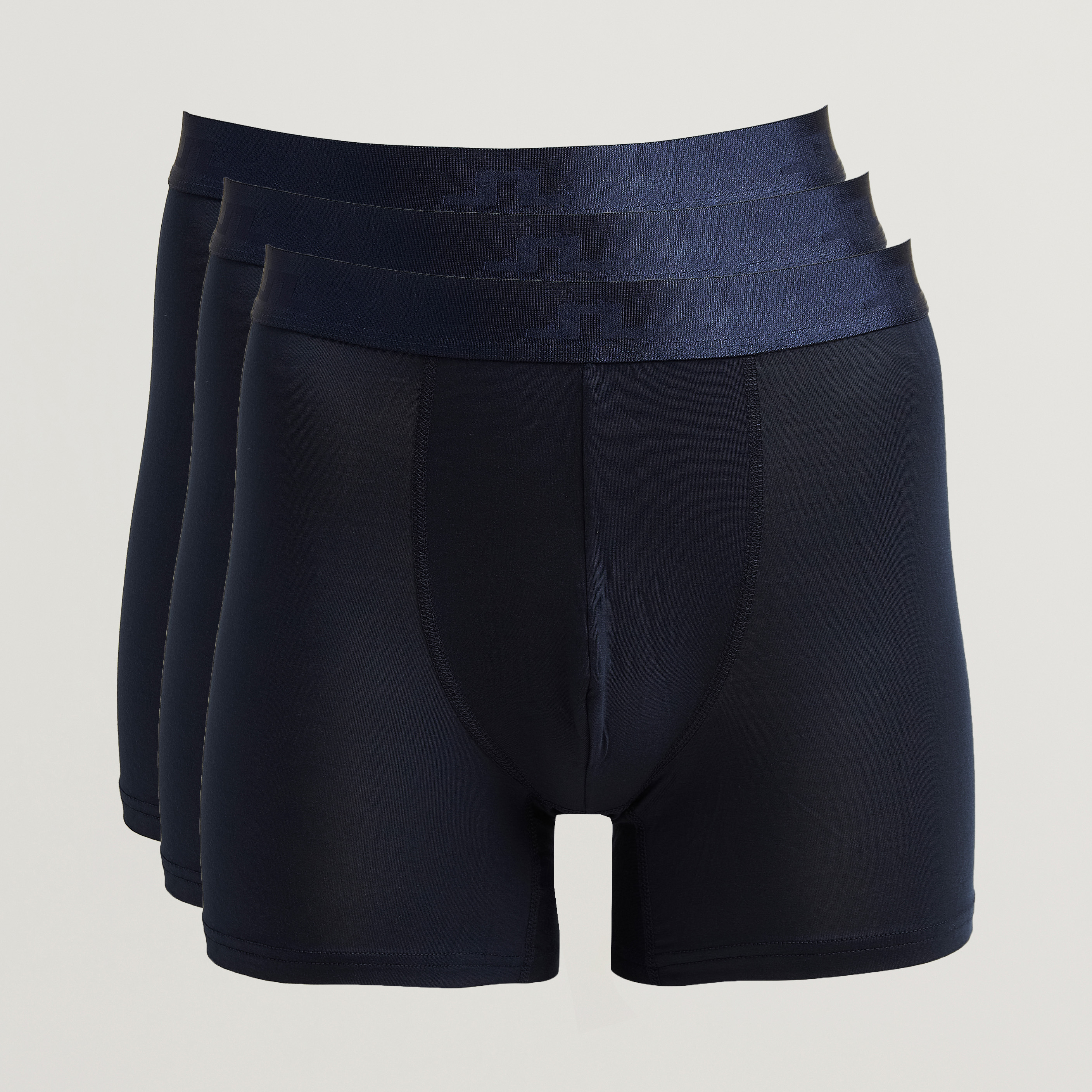 J.Lindeberg 3-Pack Bridge Lyocell Boxer JL Navy hos CareOfCarl.no