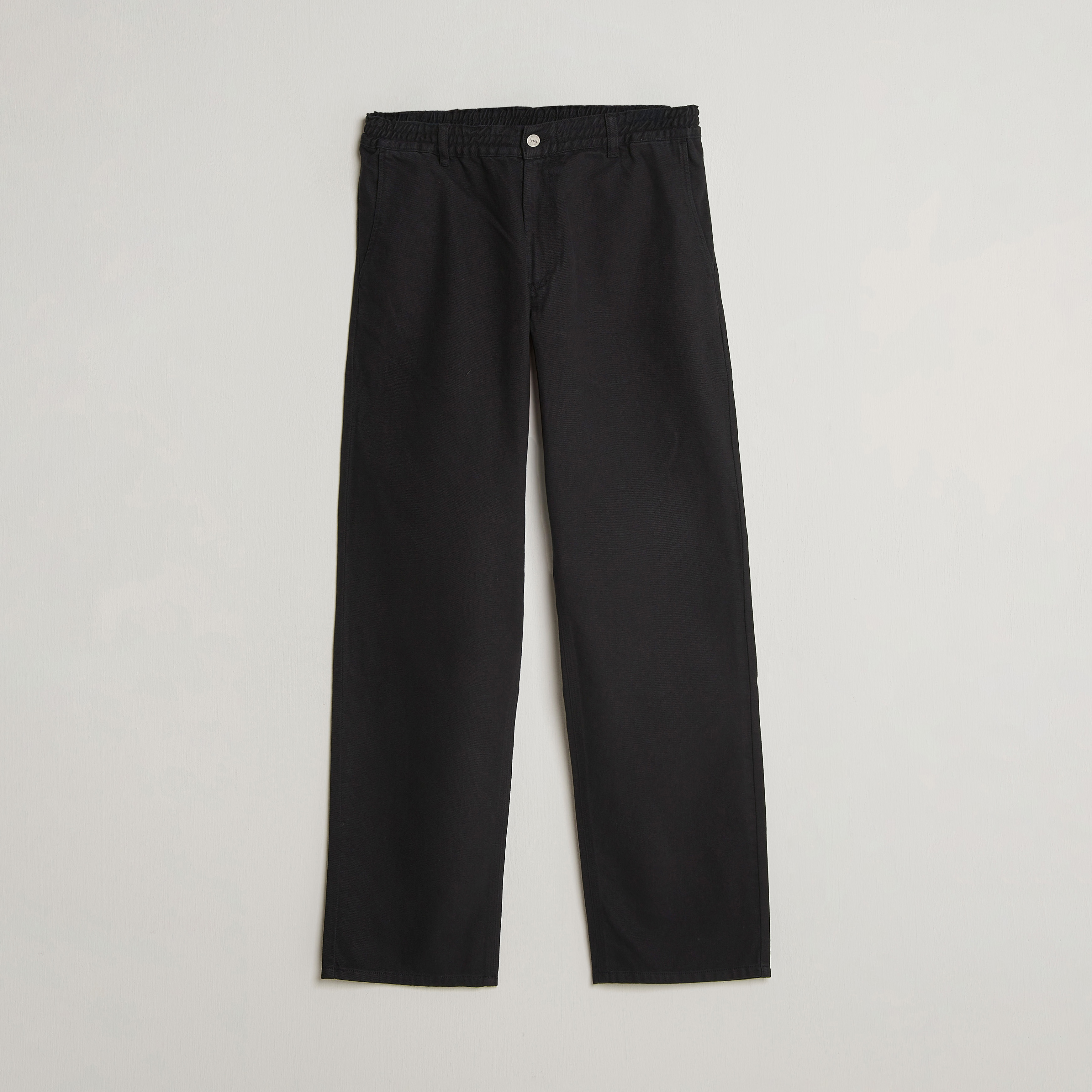 Forét Clay Twill Pants Black hos CareOfCarl.no