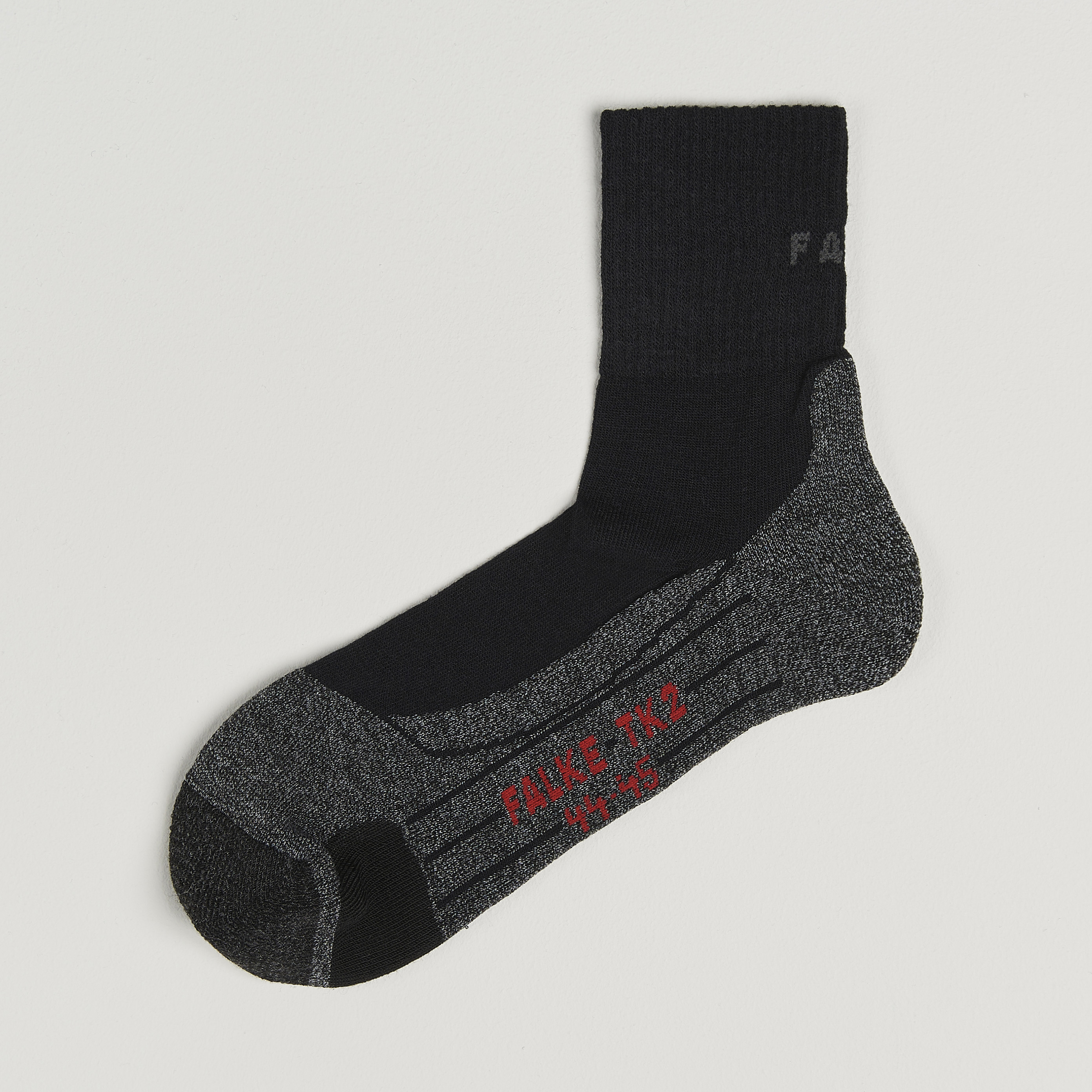 Falke Sport TK2 Explore Short Trekking Socks Black Mix hos CareOfCarl.no